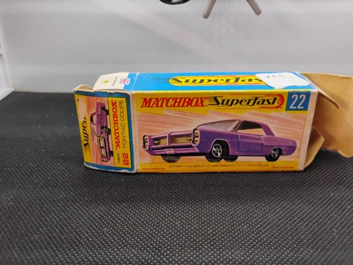 Matchbox Lesney Superfast 22 Pontiac GP Box | eBay