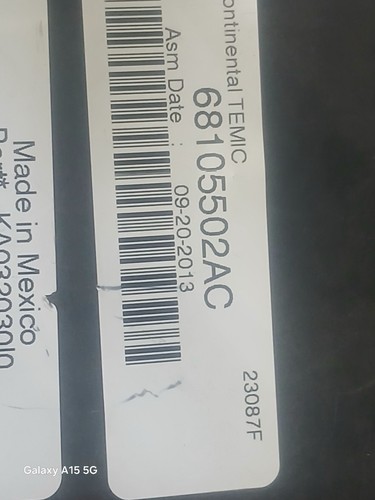 2012 Jeep Liberty / Dodge Nitro TIPM FUSE RELAY BOX 68105502AB | eBay