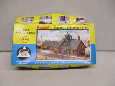 AHM Rico Station 5814 HO Scale | eBay