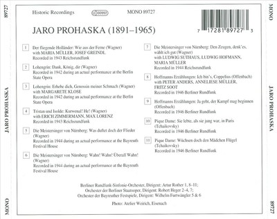 LEBENDIGE VERGANGENHEIT: JARO PROHASKA NEW CD 717281897273 | eBay.de