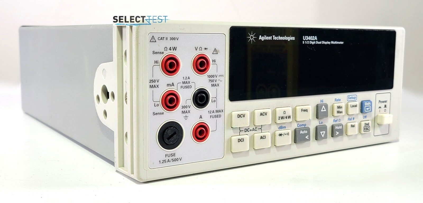 AGILENT / HP U3402A DIGITAL 5 ½ DIGIT MULTIMETER DUAL DISPLAY *LOOK ...
