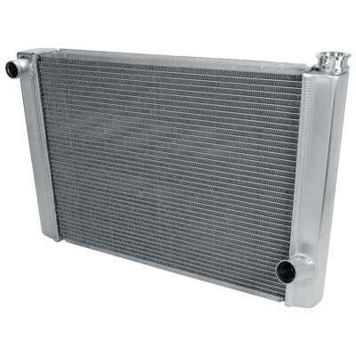 ALLSTAR RACING RADIATOR ALUMINUM CHEVY 19X31 WELDED TANKS 1"TUBE 2ROW ...