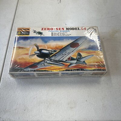 BACHMANN FUJIMI 1:72 SCALE ZERO-SEN MODEL 54 FIGHTER BOMBER Model Kit ...