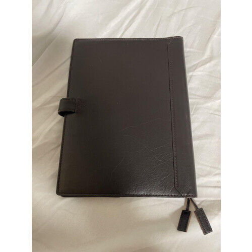 Hobonichi Techo Notebook Cover A5 Size Simple Design Black Used ...