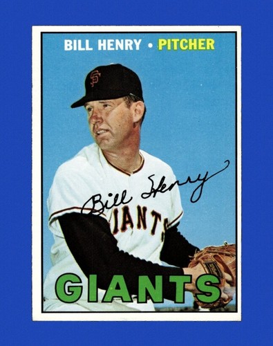 1967 Topps Set-Break #579 Bill Henry VG-VGEX *GMCARDS* | eBay