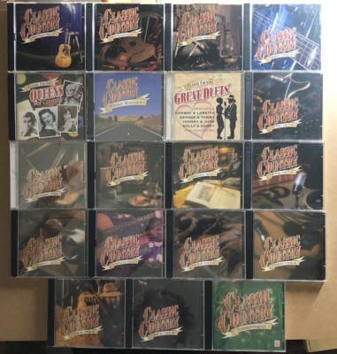 Time Life Classic Country CD Lot of 19 CDs 37 Discs Total Golden 40s ...