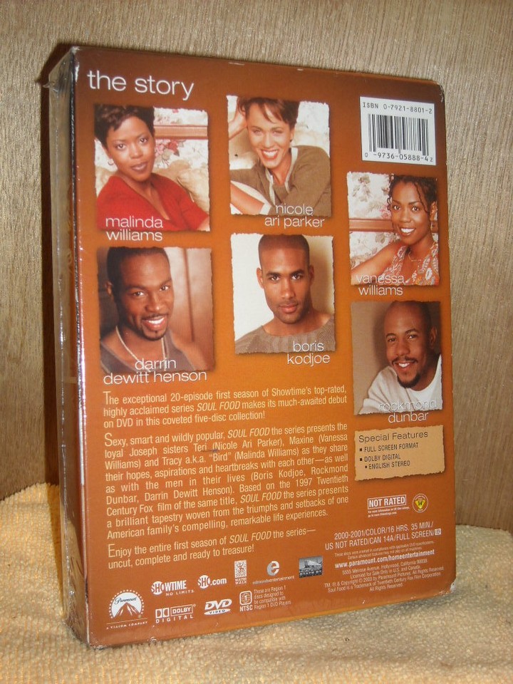 Soul Food: The Series - The Complete First Season (DVD, 2003, 5-Disc ...