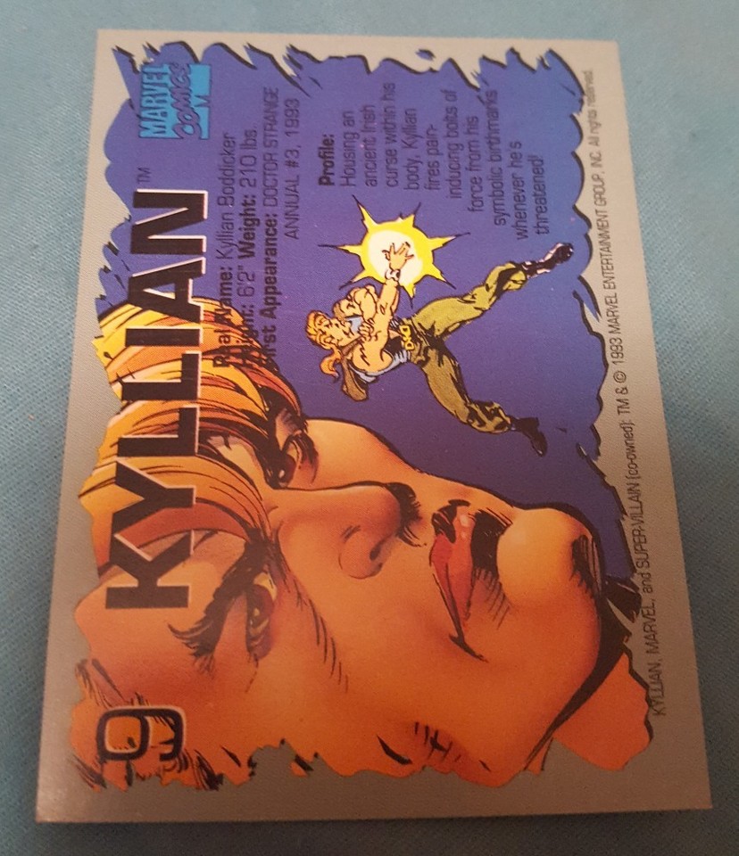 1993 Marvel Comics Annuals Comics #9 Kyllian Non-Sports Card | eBay