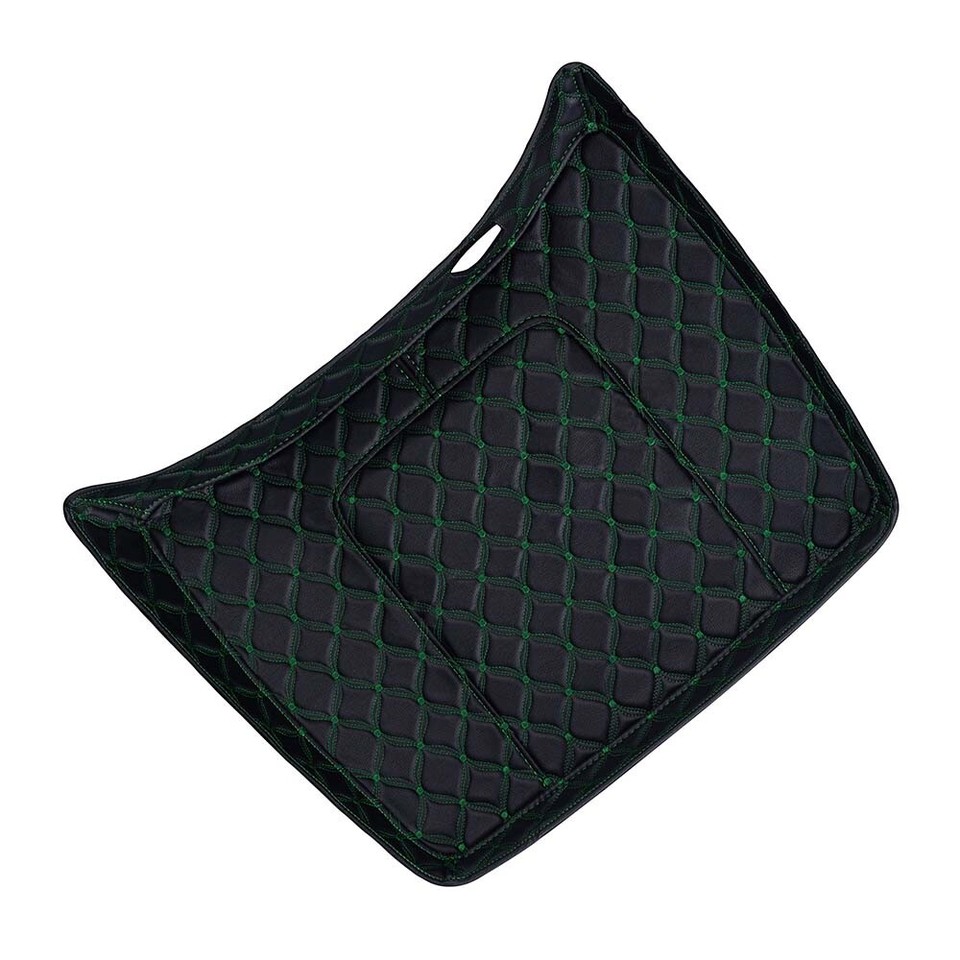 Green Stitching Tour Pak Liner For Advanblack Razor/Harley OEM Chopped ...