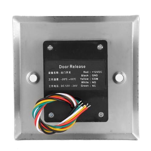 Door Exit Button No Touch Backlit Open Switch Panel Entry Access ...