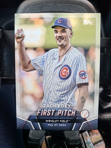 2024 Topps Series UPDATE FIRST PITCH! ZACH EDEY! | eBay