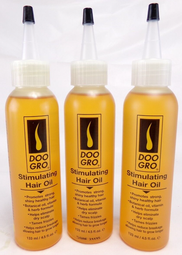 3 X Doo Gro® Stimulating Formula Hair Oil For Strong Healthy Hair 4.5 ...