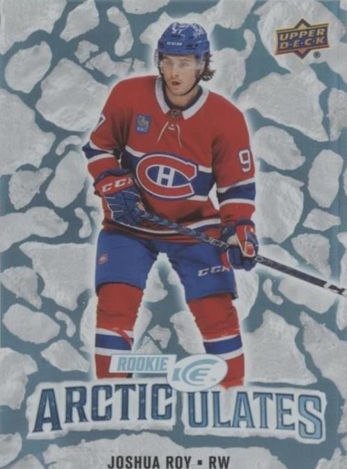 2024-25 Upper Deck ICE - Arcticulates Rookies Joshua Roy #AT-60 (RC ...