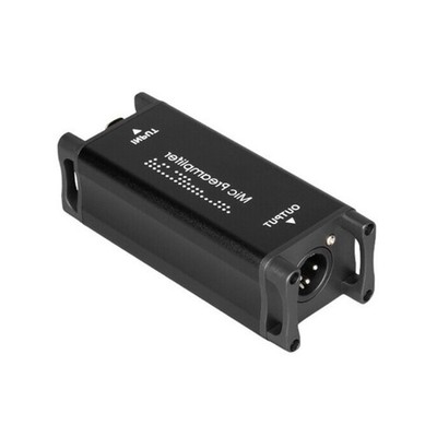 25dB Pro Microphone Preamplifier Converter Ultra Clean Mic Preamp ...