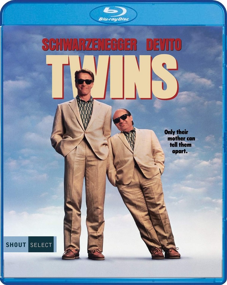 Twins (Blu-ray) Danny De Vito Arnold Schwarzenegger Kelly Preston Chloe ...