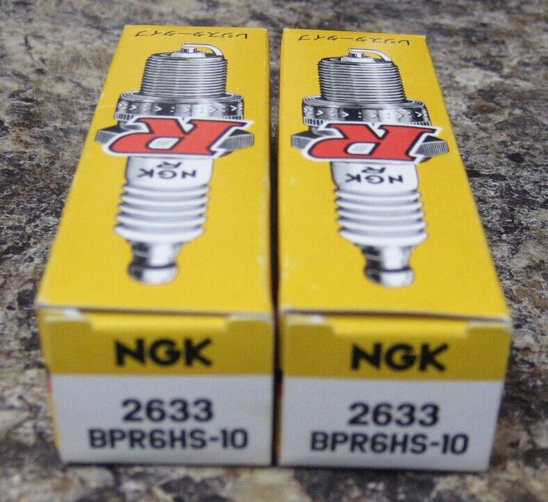 2 NGK SPARK PLUG BPR6HS-10 NOS New in Box 2633 | eBay