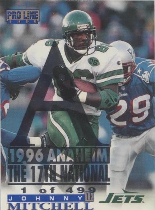 1996 Pro Line - Johnny Mitchell #121 1996 Anaheim National /499 for ...