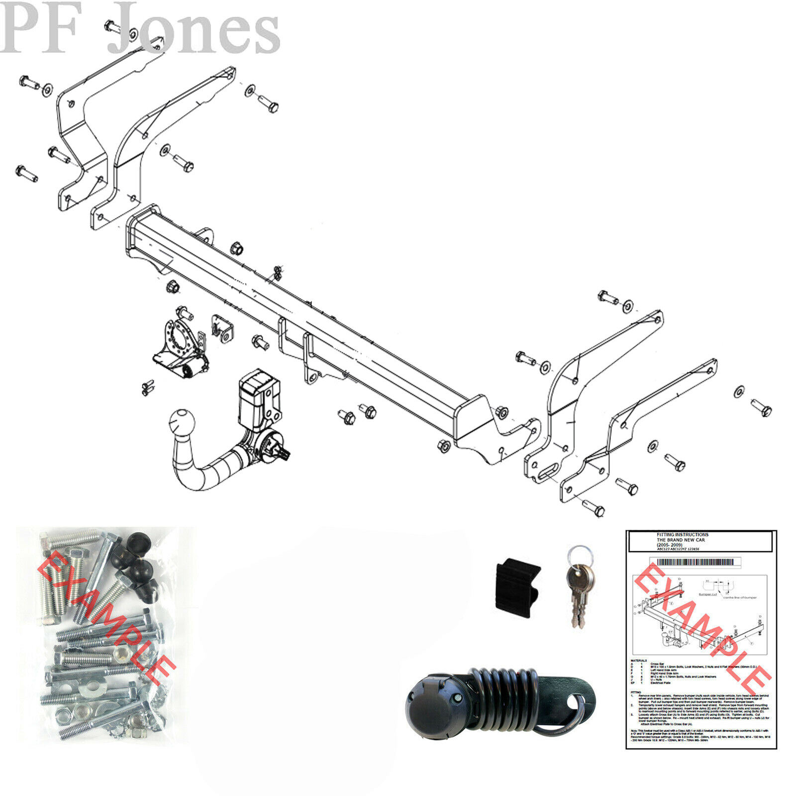 Brink Towbar for Toyota Rav4 Rav 4 2018 Onwards - Detachable Tow Bar | eBay