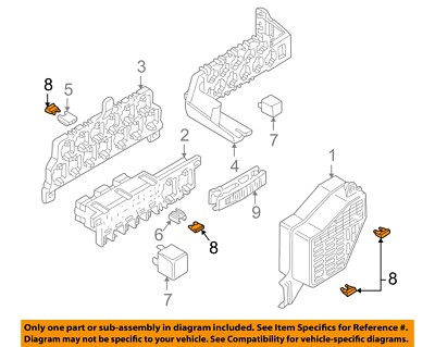 VW VOLKSWAGEN OEM 14-17 Passat 1.8L-L4-Fuse N01713120 | eBay
