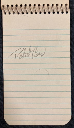 1950S AUTOGRAPH BASEBALL HAND SIGNED ROBERT CERV W/COA JSA AVAILABLE CF ...