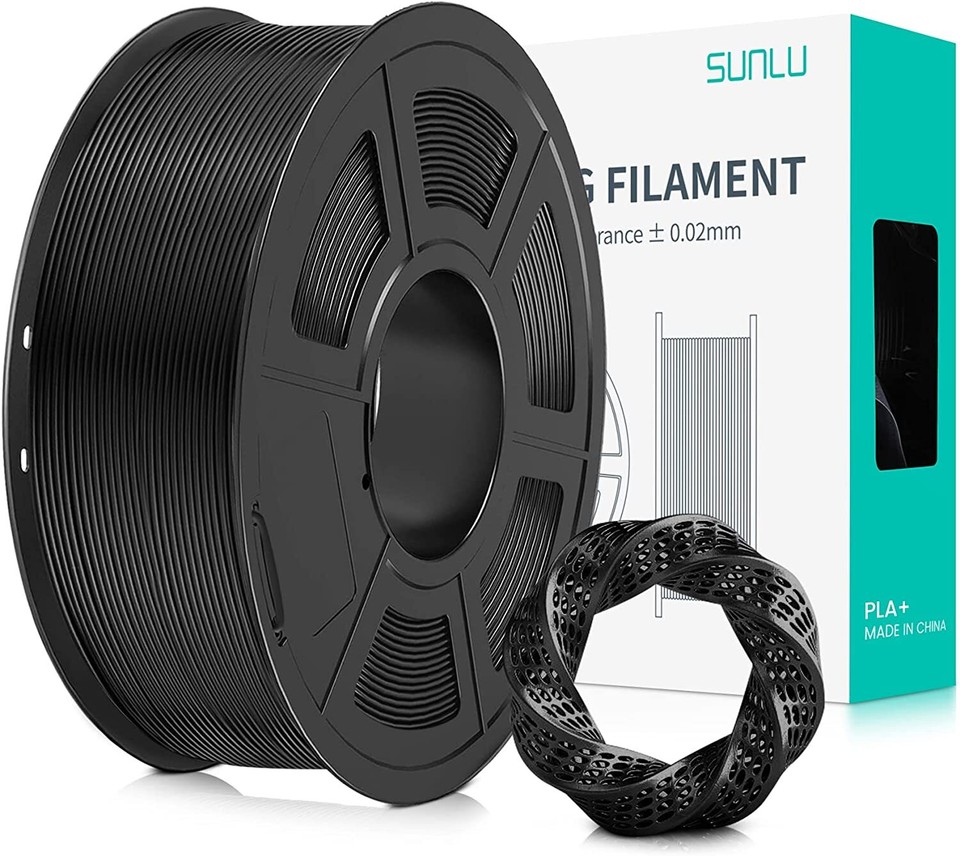 10KG SUNLU PLA PETG PLA+ ABS 3D Printer Filament 1.75mm Neat Spool No ...