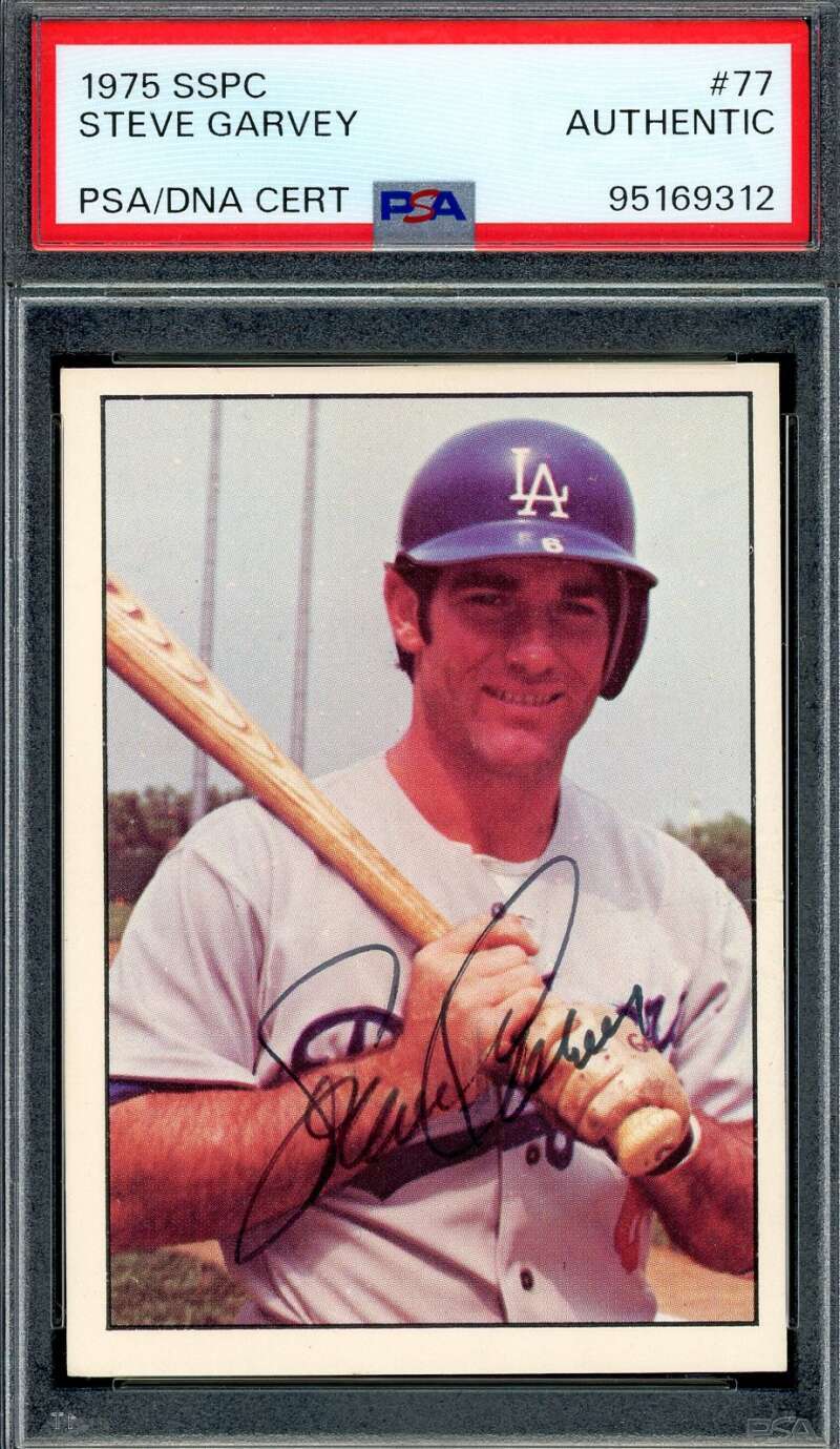 Steve Garvey PSA DNA Signed 1975 SSPC Autograph | eBay