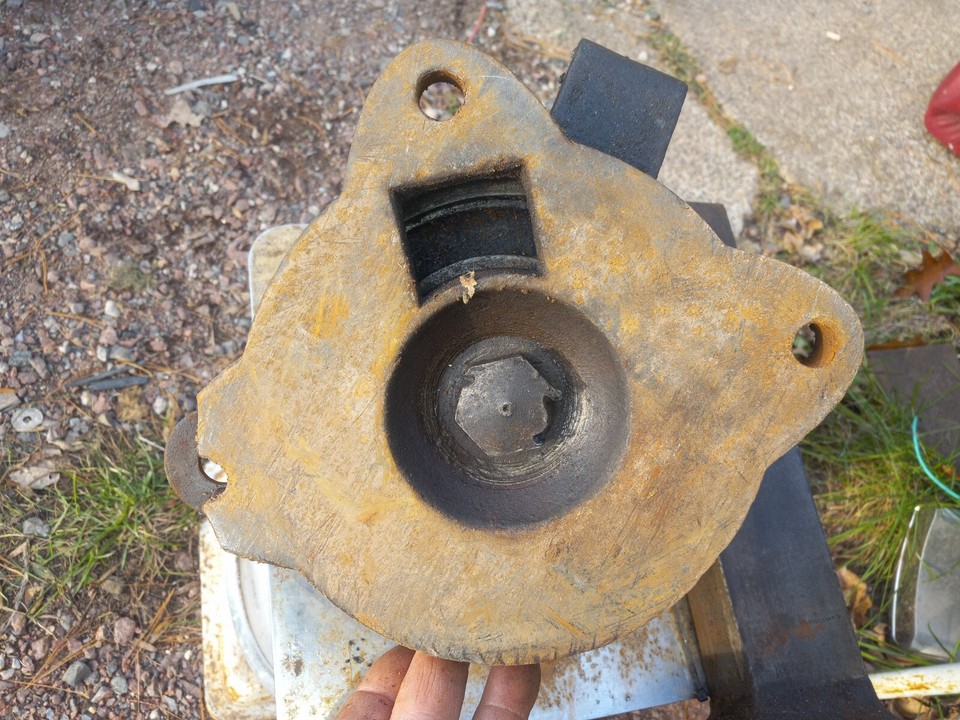 Vintage Rare Parker 277 4 1/2 In Swivel Bench Vise approximately 68 lb ...