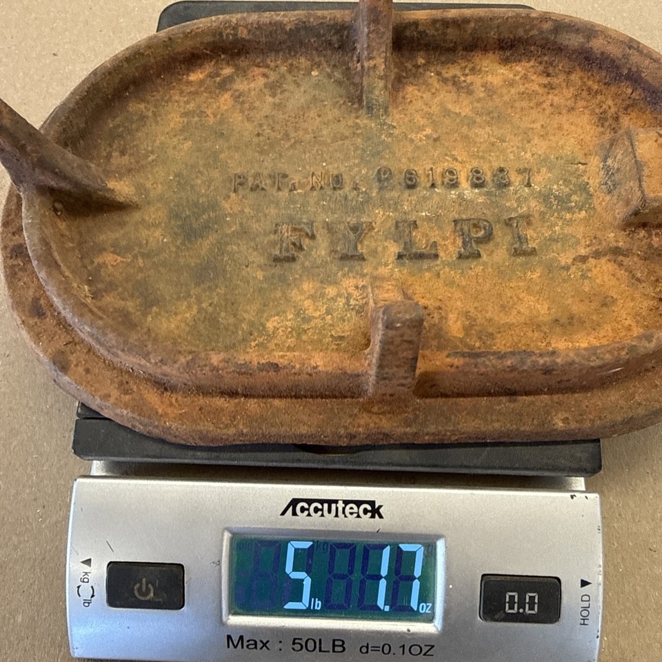 Vintage Cast Iron Wabash, IND Ford Meter Box Co. Water Meter Cover ...