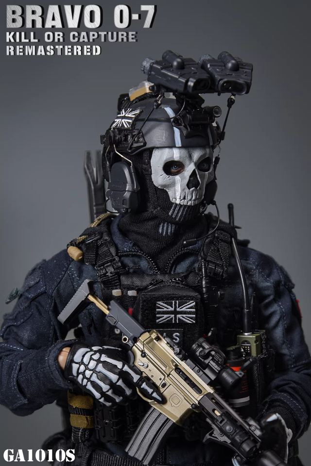 Easy & Simple ES GA1010S 1/6 Call of Duty(COD) Ghost Bravo 0-7 Action ...