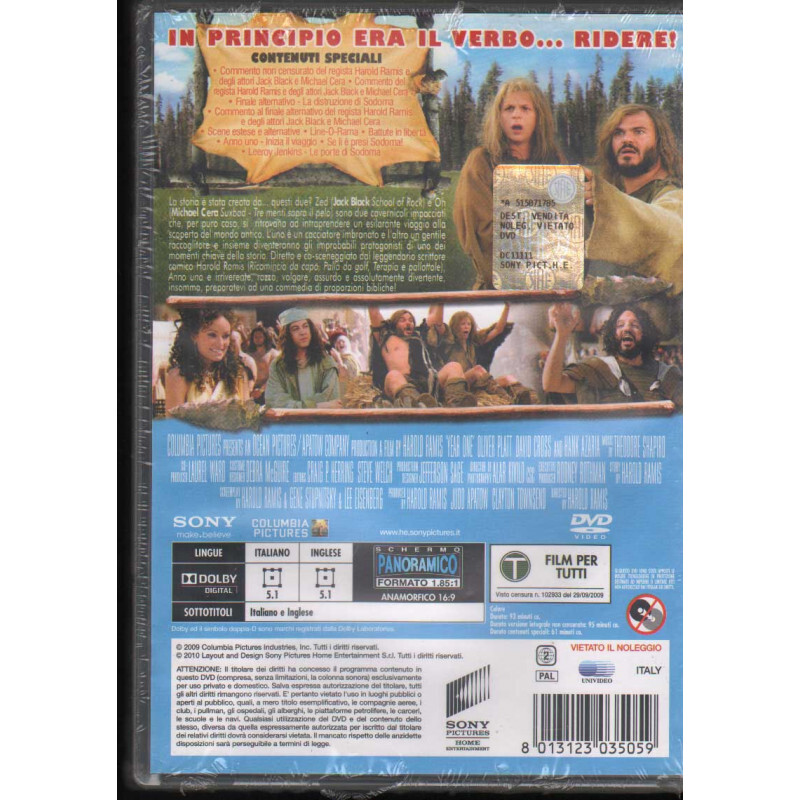 Year Uno DVD Harold Ramis/Sealed 8013123035059 | eBay