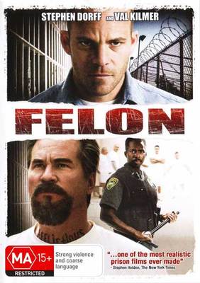 FELON Movie POSTER 11x17 Stephen Dorff Marisol Nichols Vincent Miller ...