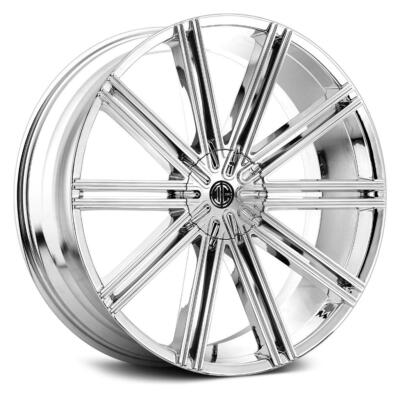 (Set-4) 2crave N37 22x8.5 5x115 10mm Chrome Wheels Rims 22 Inch | eBay