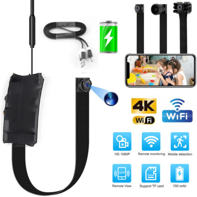1080P 4K Wireless WIFI Screw DIY Camera Pinhole Battery DVR Cam | eBay