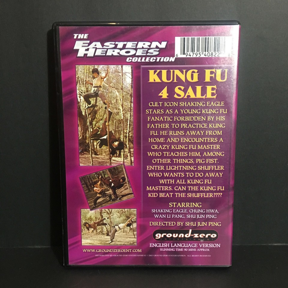 The Eastern Heroes Collection Kung Fu 4 Sale For Sale DVD | eBay