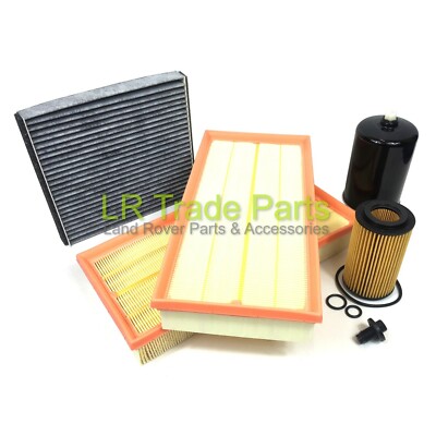 RANGE ROVER L405 4.4 SDV8 (2013+) FULL SERVICE FILTER KIT, OIL AIR FUEL ...
