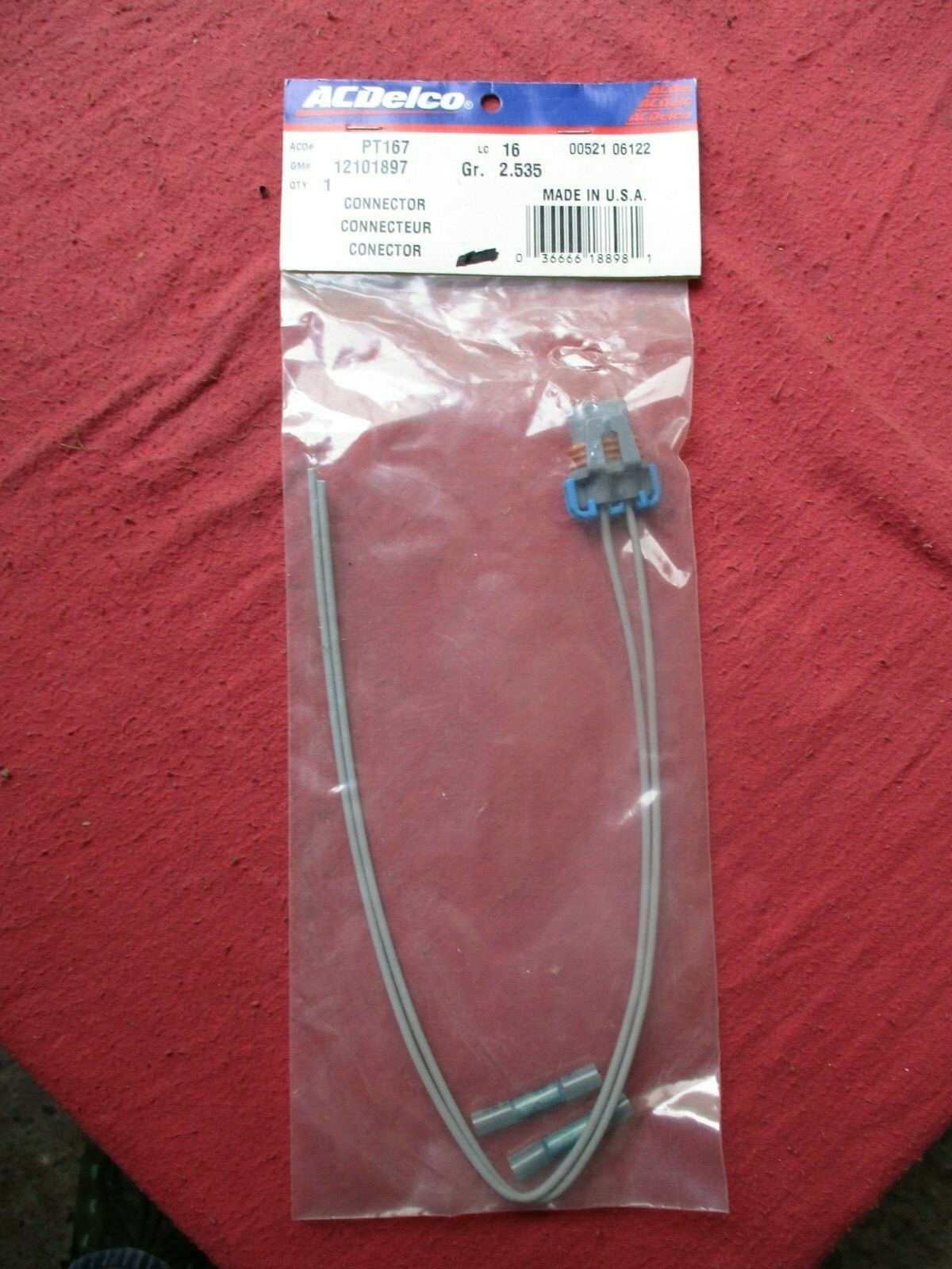 ACDelco Headlamp Connector Pigtail PT167 (12101897) NOS | eBay