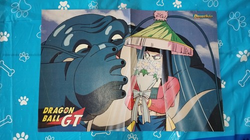 Poster Dragon Ball GT Dolltaki Zoonama Pan Dorothée magazine manga ...