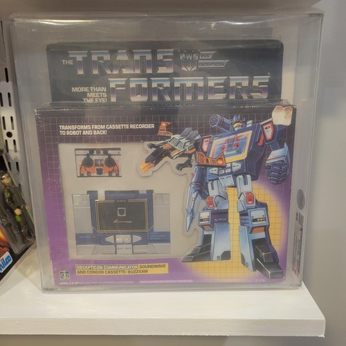 Transformers G1 1984 Soundwave CAS 60 New In Box MINT AMAZING MISB RED ...