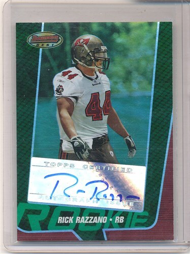 2005 BOWMANS BEST RICK RAZZANO AUTOGRAPH 481/599 | eBay