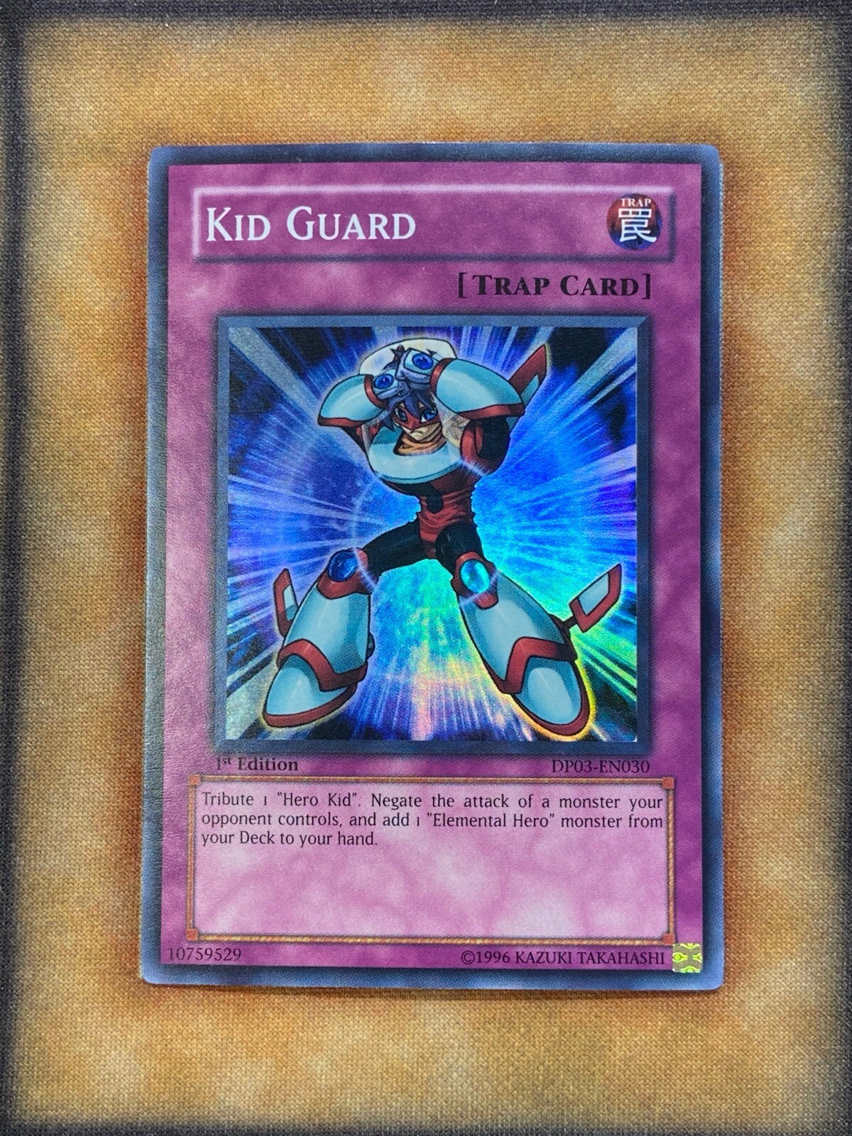 Yugioh Kid Guard DP03-EN030 Super Rare 1st Ed NM | eBay