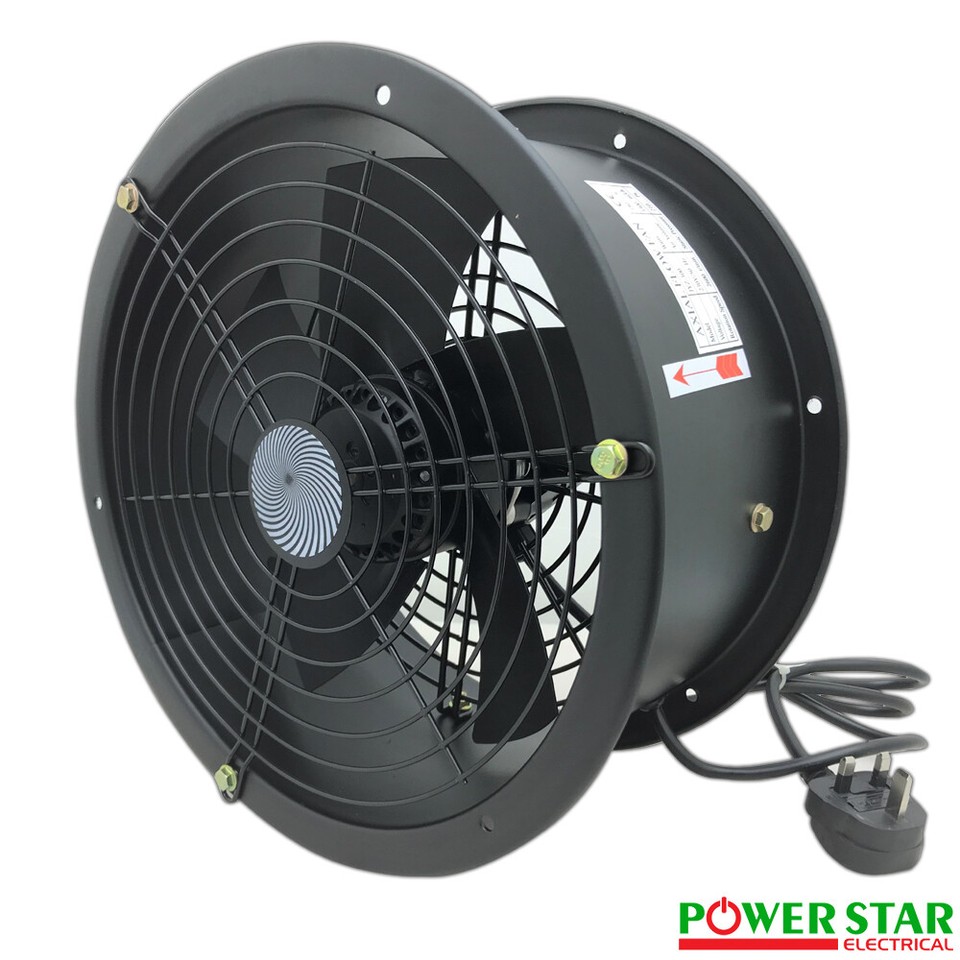 Commercial Cased Axial Extractor Canopy Kitchen Restaurant Industrial ...