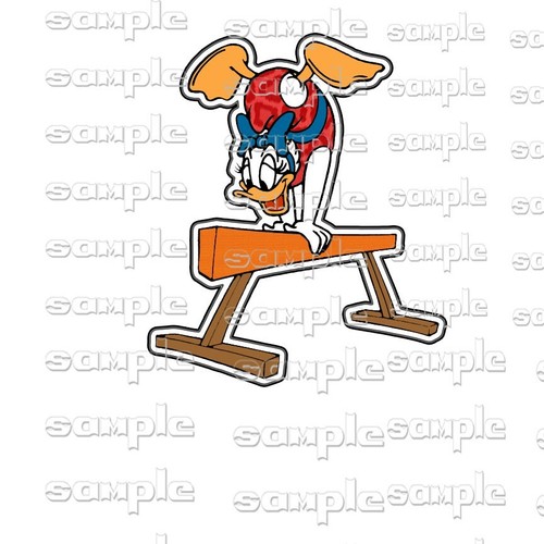 Disney Daisy balance beam vvv Premade Scrapbook Page Paper Piece die ...