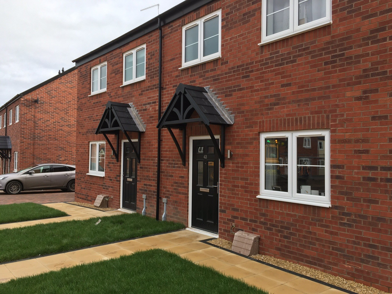 Timber Front Door Canopy Porch, "BLAKEMERE Curved GALLOWS"awning ...