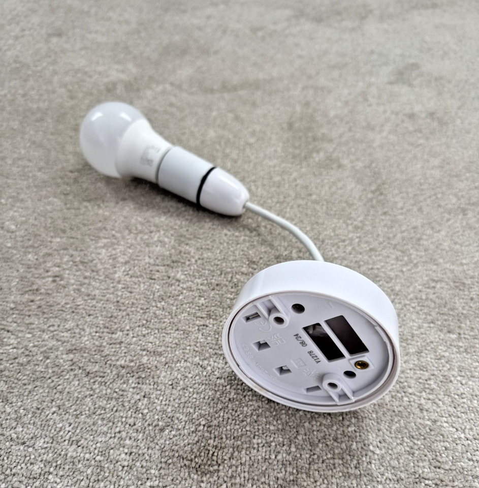 Deta V1280 Pendant Set c/w 6in Cord & T2 Rated Lampholder B22 LED 7W ...