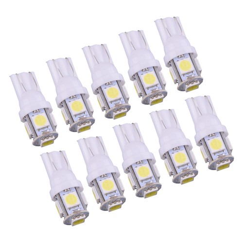 10Pcs/kit T10 LED Dashboard Gauge Cluster Light Bulbs Dash Light Bulbs ...