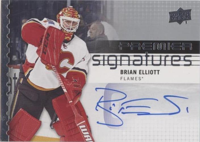 2016-17 Upper Deck Premier - Premier Signatures Brian Elliott #PS-BE ...