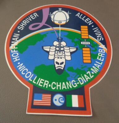 NASA Space Shuttle Atlantis STS-46 Crew Patch Sticker | eBay