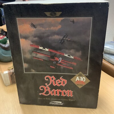 Red Baron Pc Game Vintage (not Tested) | eBay