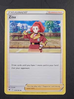 Pokemon Astral Radiance Zisu Trainer Uncommon Card 159/189 NM | eBay
