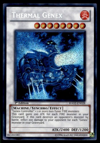 Yu-Gi-Oh! 1st Edition Thermal Genex #HA02-EN028 Near Mint | eBay